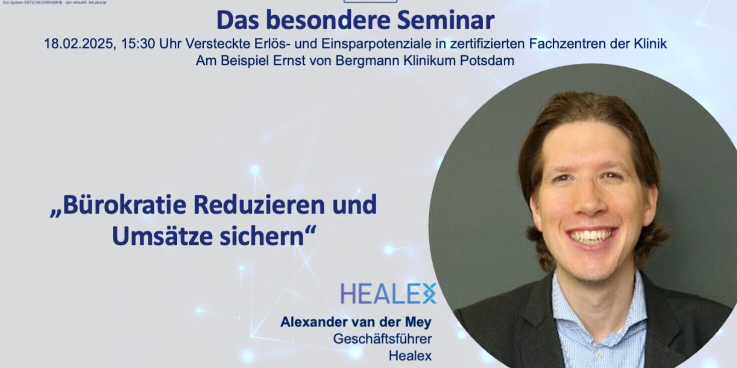Versteckte Erlös- und Einsparpotenziale in zertifizierten Fachzentren ...