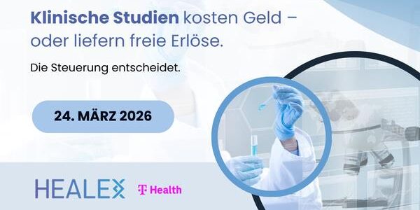 Einladung zum Webinar am 24 März 2026 | Healex